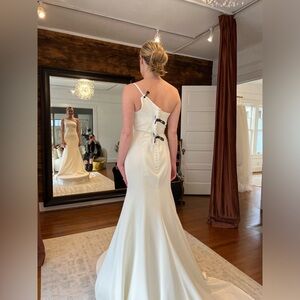 Sarah Seven | Dresses | Sarah Seven Wedding Dress With Custom ...